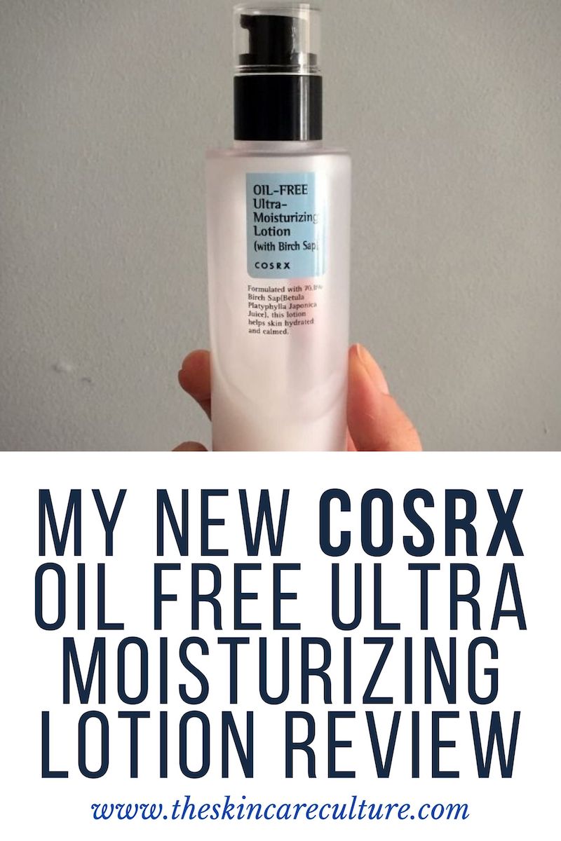 COSRX Oil-Free Ultra-Moisturizing Lotion Review